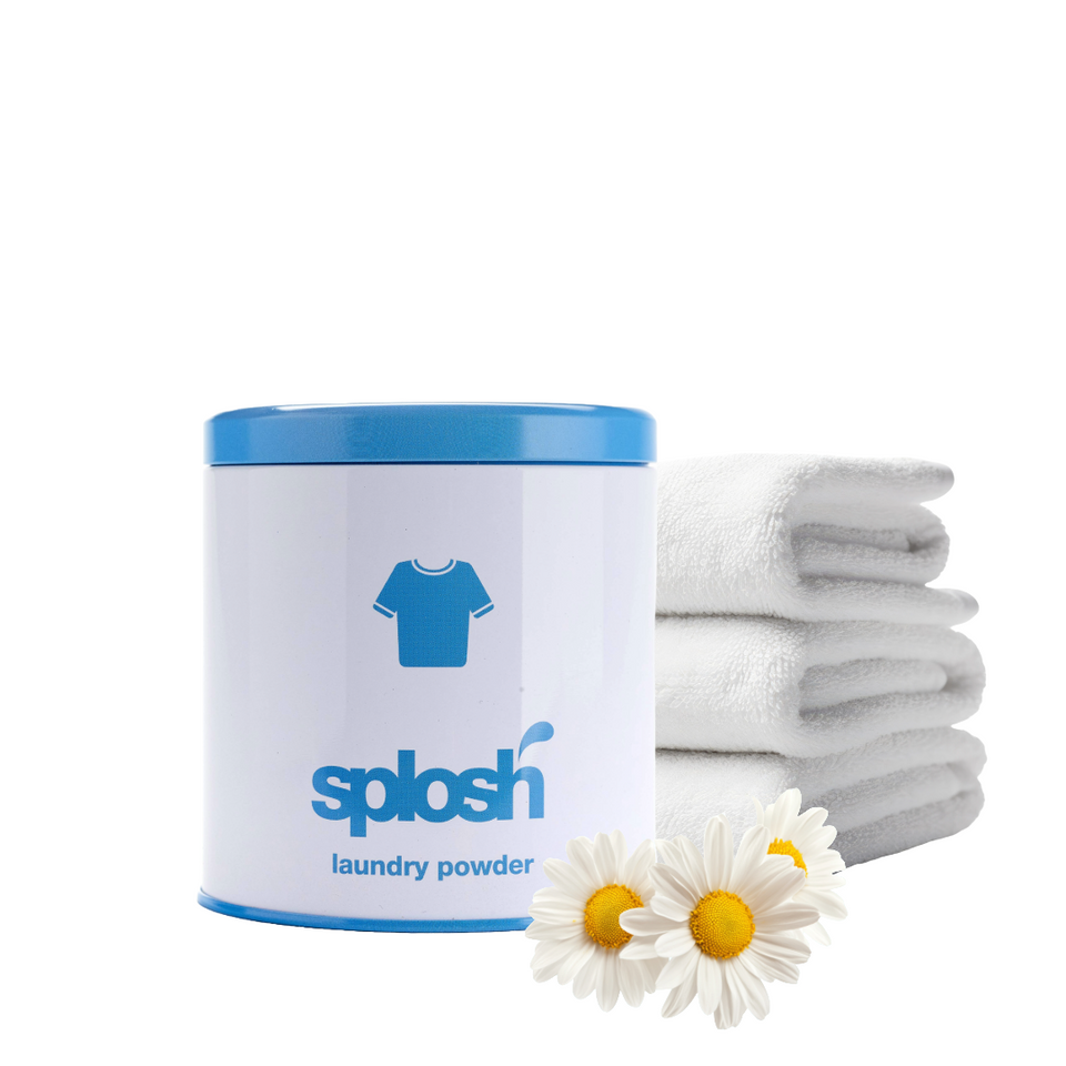 Laundry powder Bio Tin - Fresh Linen – Splosh Limited