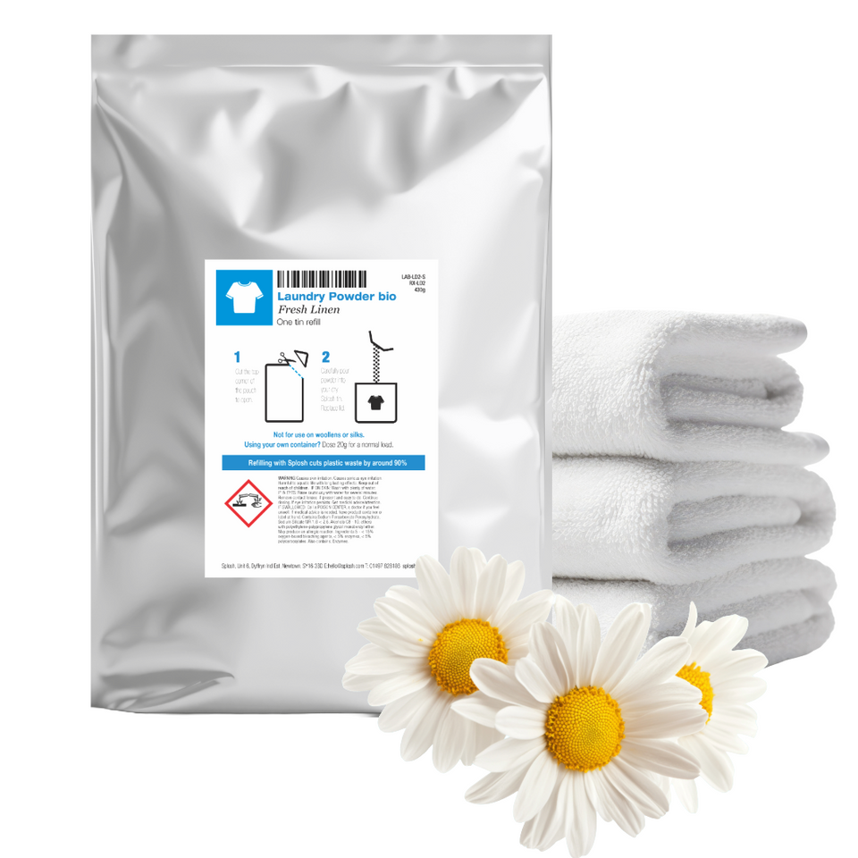 Laundry powder Bio refill - Fresh Linen – Splosh Limited